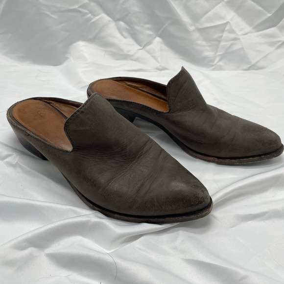 Frye | Shoes | Frye Leather Mule Shoe | Poshmark